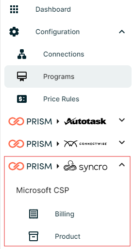 Syncro - Configuration – Crayon Billing Sync