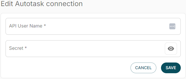 AutoTask - Configuration – Crayon Billing Sync